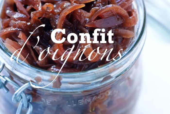 Confit d’oignons – Confiture d’oignons de base – Recette de base